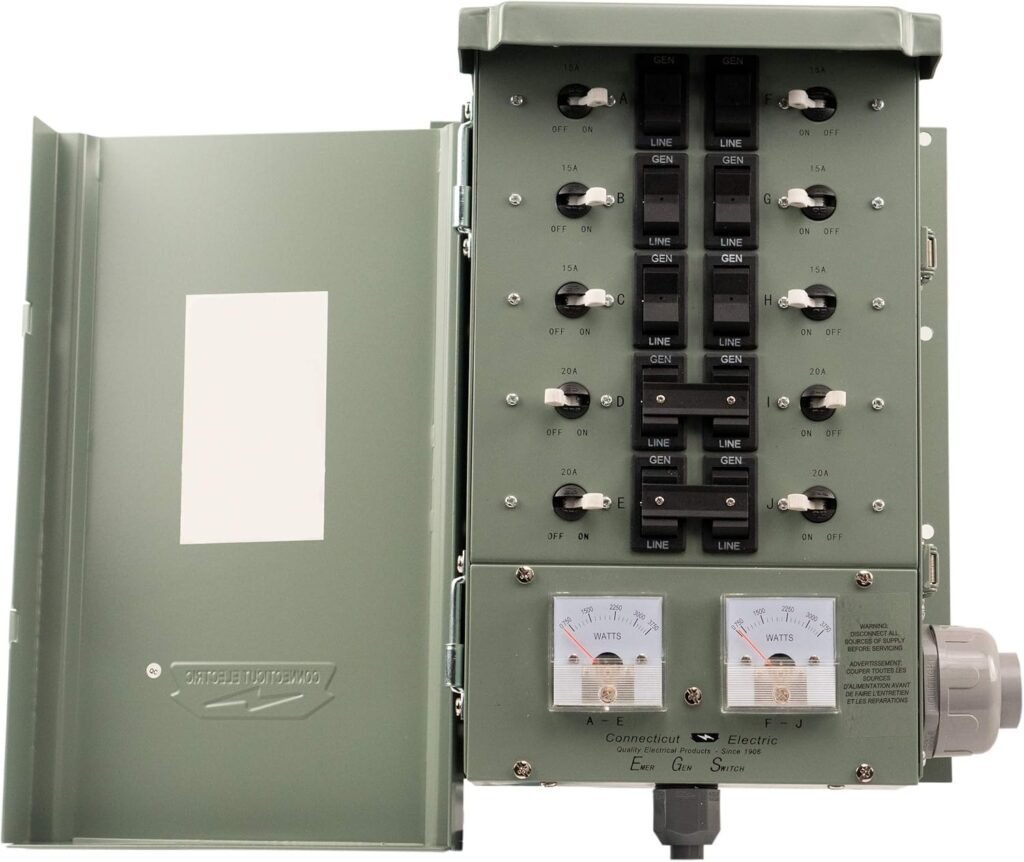 Connecticut Electric EmerGen Transfer Switch Kit - powerstationreviews.com